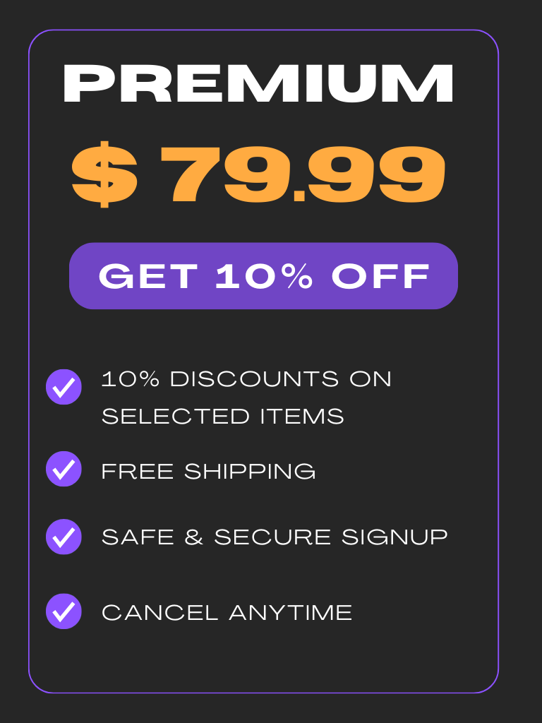 Premium Membership P Plus Packaging