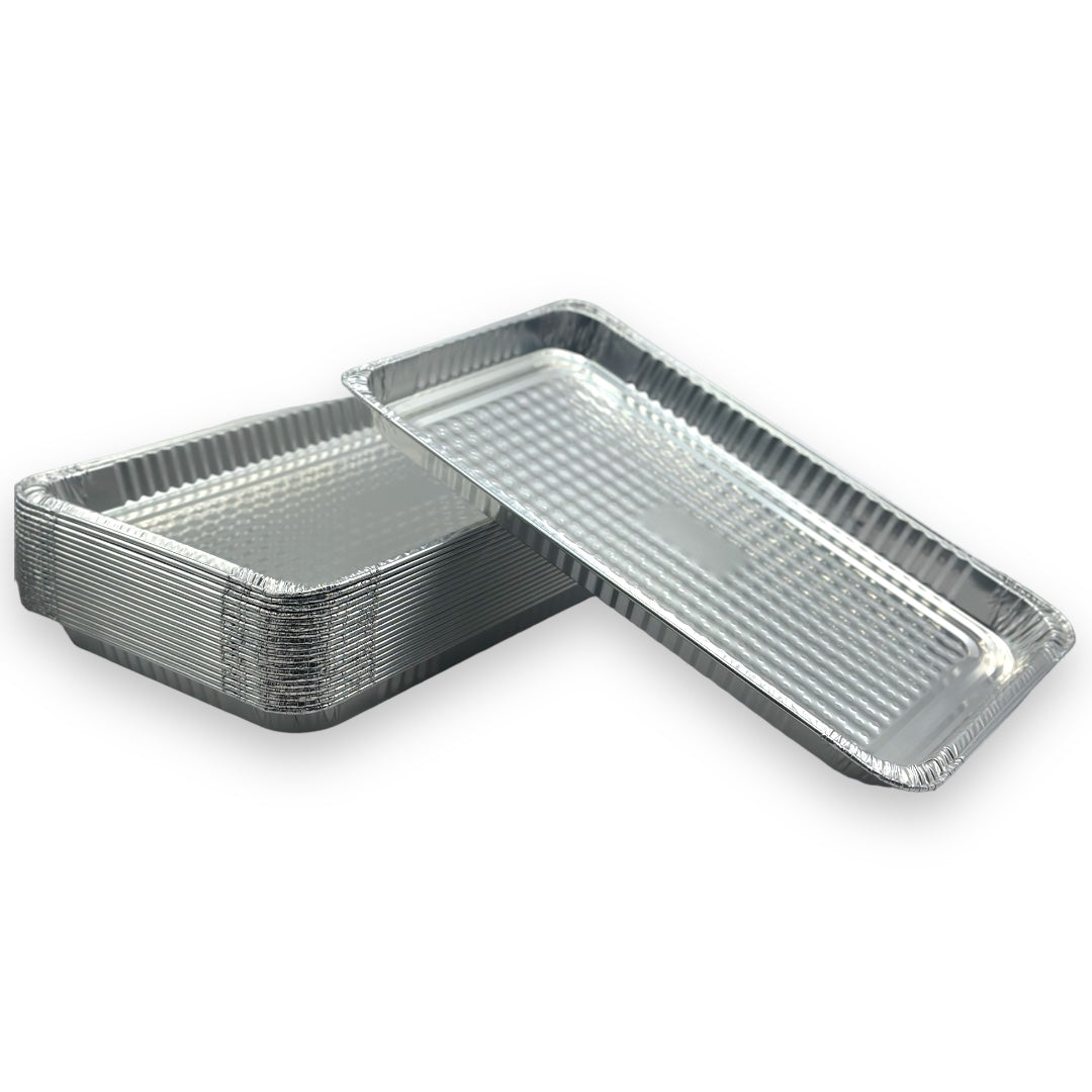 FULL SIZED SHALLOW ALUMINUM CATERING TRAY HEAVYWEIGHT 50/CASE — P Plus ...